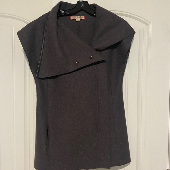 Beyond Threads | Tops | Beyond Threads Alpaca Wool Asymmetrical Vest ...